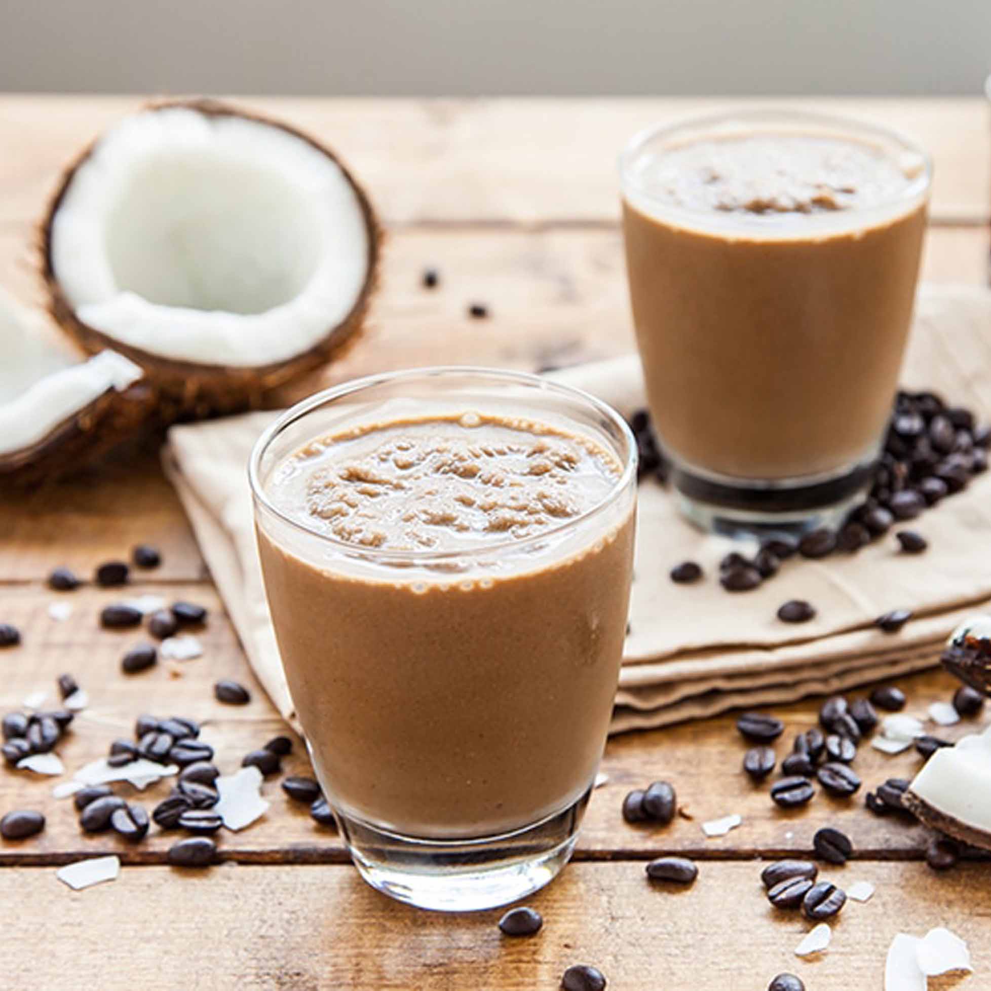 Drinking Coconut Milk with Coffee – i 💚 COCO