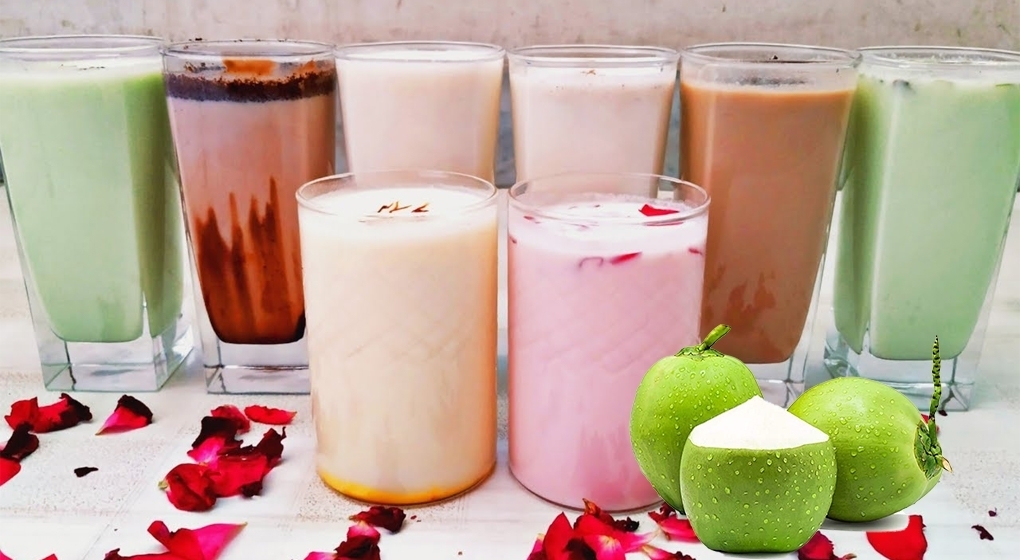 Drinking Coconut Milk | Refreshing & Nourishing